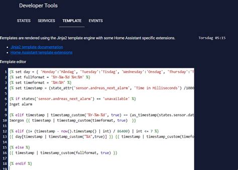Human Friendly Template For Next Alarm Companion App Share Your Projects Home Assistant