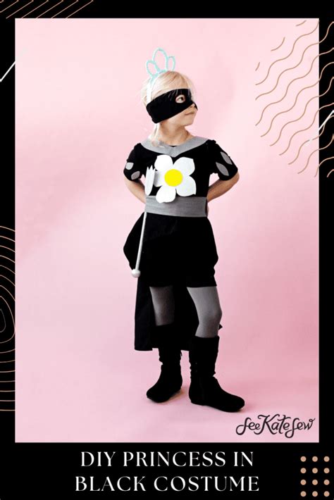 Diy Princess In Black Costume See Kate Sew