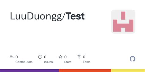 Github Luuduonggtest