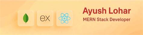 Ayush L Mern Stack And Frontend Developer Expert In Reactjs