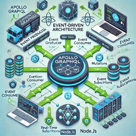 event driven architecture eda with apollo graphql and node js by