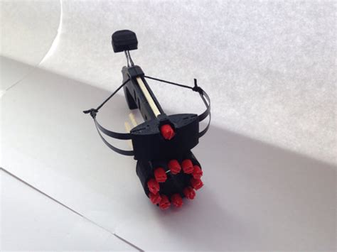 This 3d Printed Mini Crossbow Will Have You Shooting Matchsticks Like A Pro