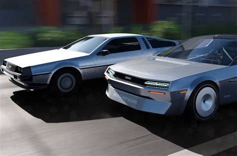 Delorean E Dreams Of The Electric Future Lacks The Iconic Gullwing