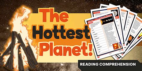 Venus The Hottest Planet Reading Comprehension Phase 3