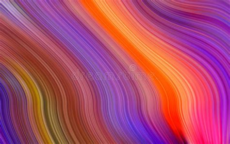 Dynamic Color Series Artistic Abstraction With Colorful Wavy Lines Creative Multi Colored Wave