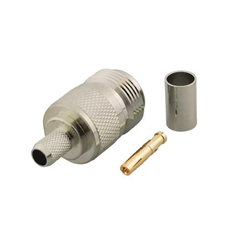 Lmr 240 Ntype Connector Female Crimp Type For Uhfvhfantenna Connector