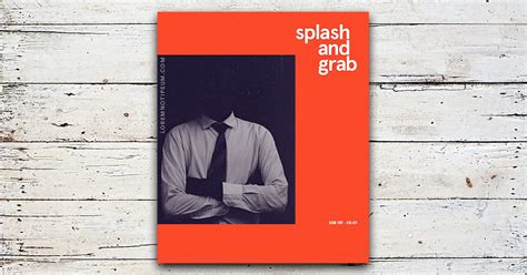 Splash Grab Magazine Issue 5 Buy From LOREM Not Ipsum
