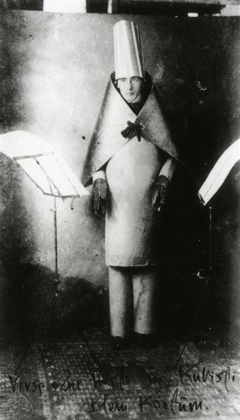 Hugo Ball Reciting The Sound Poem “karawane” At The Cabaret Voltaire