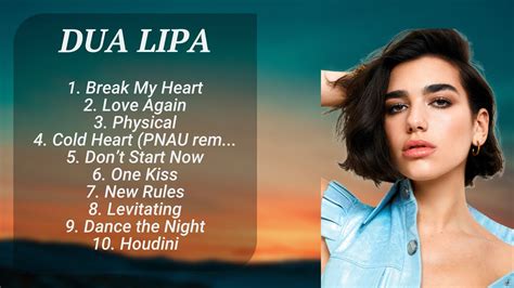 Dua Lipa ~ Most Popular Hits Playlist ~ Greatest Hits 🌿 Youtube