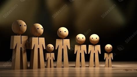 3d Cartoon Characters Representing Business Team Powerpoint Background For Free Download