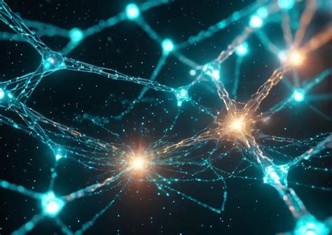 Connected Network Big Data Flow Digital Connectivity Futuristic Technology Data Visualization