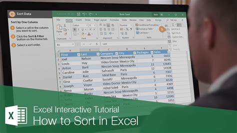 How To Sort In Excel Customguide