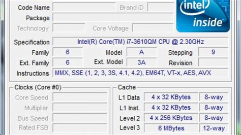 Mobile Intel Core I7 3610QM Ivy Bridge CPU Benchmarked Softpedia