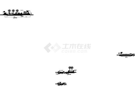 广场特色水景详图 校园景观 土木在线