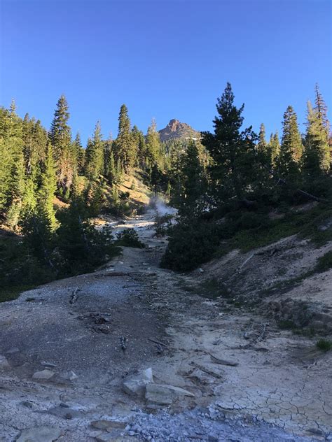 Lassen Park Highway Implied California State Route 89 Through Lassen