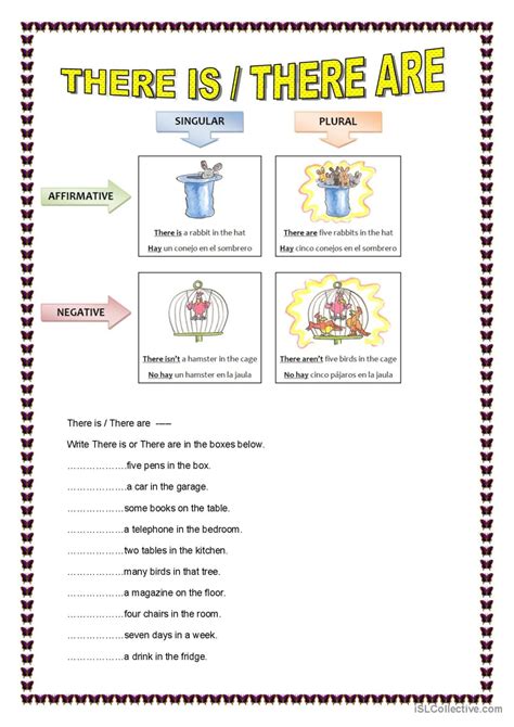 There is There are general gramma Deutsch DAF Arbeitsblätter pdf doc