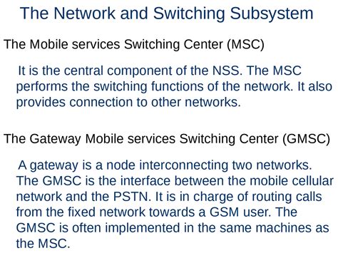 global system for mobile communications lecture 4 mobile computing