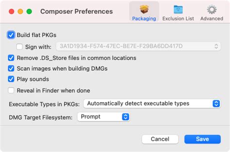 Composer Preferences Composer User Guide Jamf