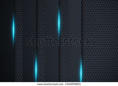 Black Abstract Realistic Overlap Layer On Stock Vector Royalty Free Shutterstock