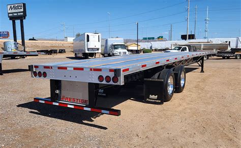 2024 Prestige 53′ Combo Flatbed Trailer With Sliding Axle Az