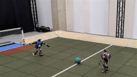 Watch Ai Powered Robots Play Soccer Popular Science