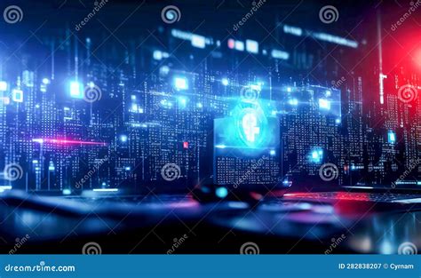 Powerful Computer Processor The Central Processor In Axonometric Projection Presentation Of