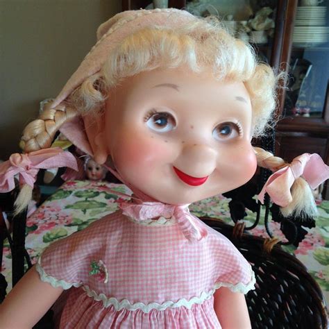 1960 Dixie The Pixie Blonde Whimsie Doll In Original Clothing In Good