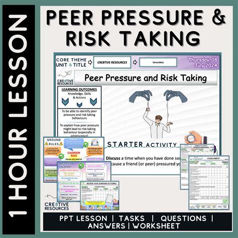 Cre8tive Resources Peer Pressure And How This Impacts Risk Taking Behaviour