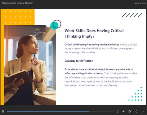 Critical Thinking And Decision Making Course John Academy