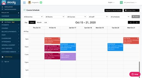 Class Scheduling Software And App Skooly Try For Free