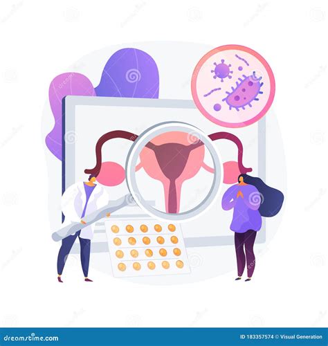 Sexually Transmitted Diseases Abstract Concept Vector Illustration Stock Vector Illustration