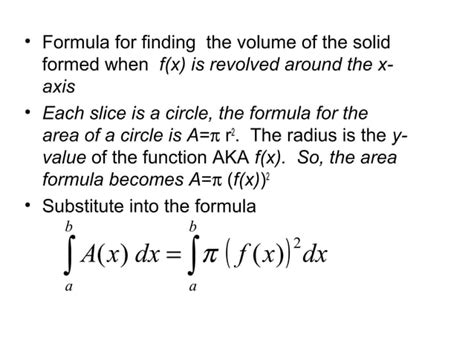 Calculus Notes Ch 6 Ppt