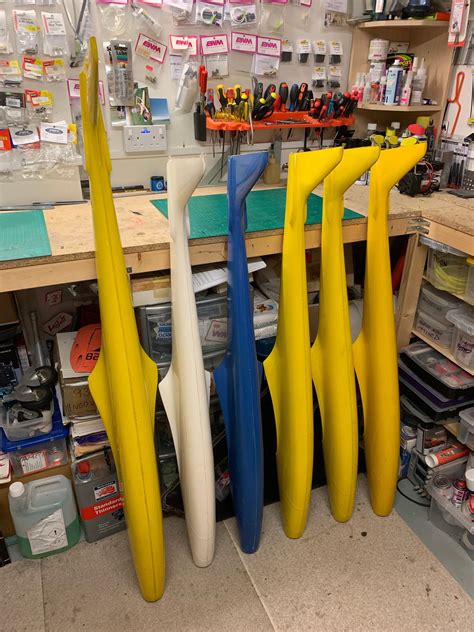 Making Molds Of Classic Pattern Plane Fuselages And Parts To Keep Them