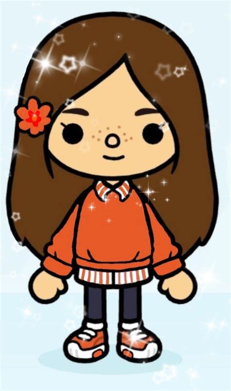 Оранжевий персонаж у Toca Boca