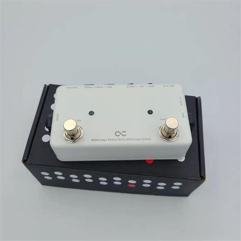 One Control Minimal Series White Loop Guitar Crate