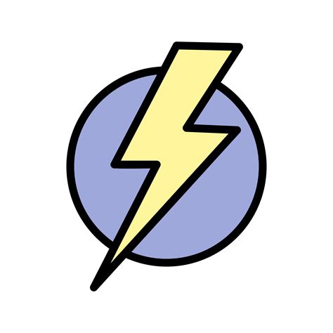 Electric Shock Vector Icon 443243 Vector Art At Vecteezy