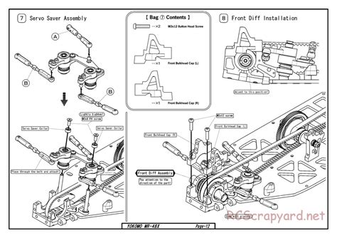 Yokomo MR BX Instruction Manual MR BX RCScrapyard Radio Controlled Model Archive