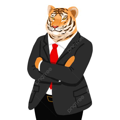 의인화 된 호랑이 Png 일러스트 Psd 및 클립 아트에 대한 무료 다운로드 Pngtree