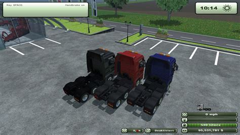 FS MAN TGX PACK v MAN Mod für Farming Simulator