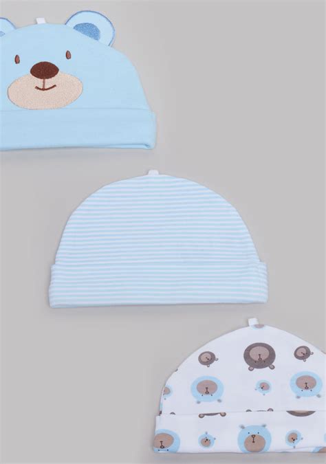 تسوقوا طقم قبعات أطفال بألوان متعددة من جونيورز 3 قطع للرضع أونلاين