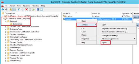 Adfs Ssl Certificate