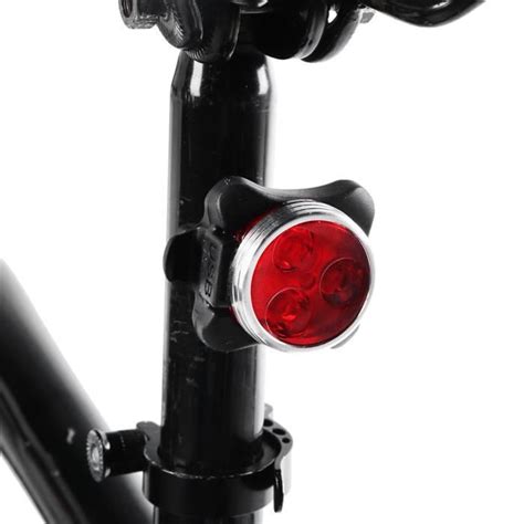 Lumière De Vélo Rechargeable Usb Duo Vgeby Hj 030 4 Modes Rouge
