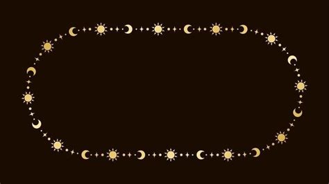 Celestial Frame Vector Art Icons And Graphics For Free Download