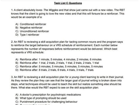 RBT Study Guide And Mock Exams RBT Mock Exam Definition Mock RBT Study Guide Nd Edition Task