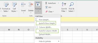 How To Resize Columns Or Rows With Precision In Excel Laptop Mag