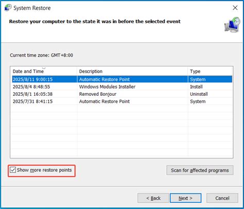 Windows 11windows 10 Restore Points Missing Whyhow To Fix