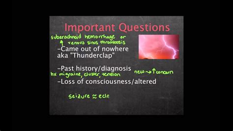 Headache Headache Differential Diagnosis