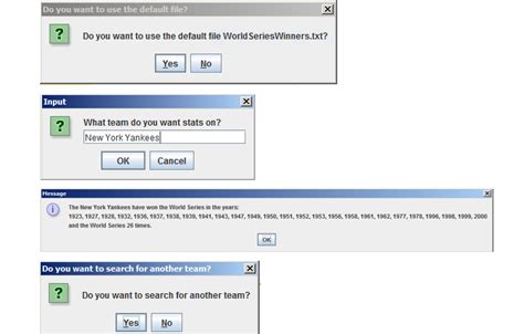 Solved Write In Java Using Joptionpaneshowinputdialog