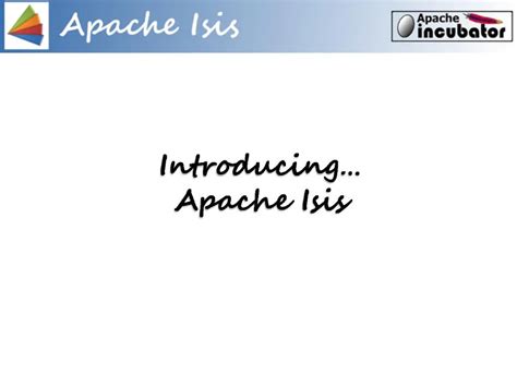 Ppt Introducing Apache Isis Powerpoint Presentation Free Download