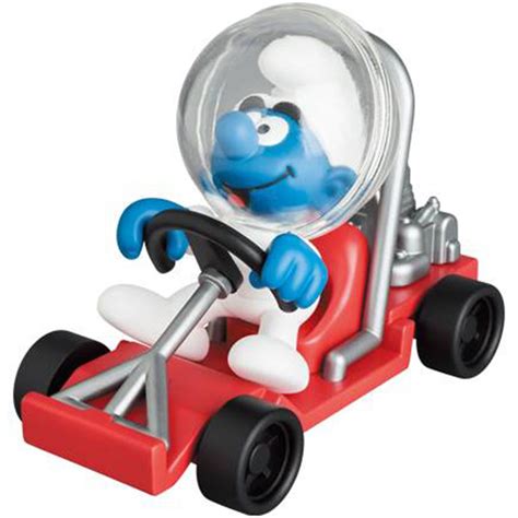 Smurfs Series 2 Smurf Astronaut With Moon Buggy Udf Mini Figure